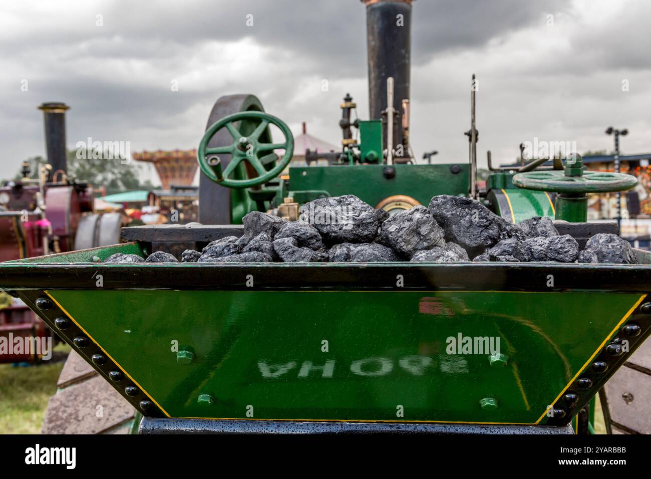 Steam Engine Rally and Country Fair Weeting Stock Photo - Alamy