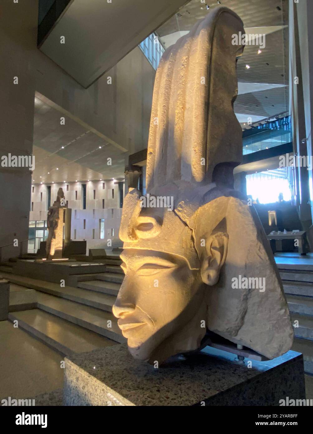 Trial operations at the Grand Egyptian Museum in Egypt Pharaonic status ...
