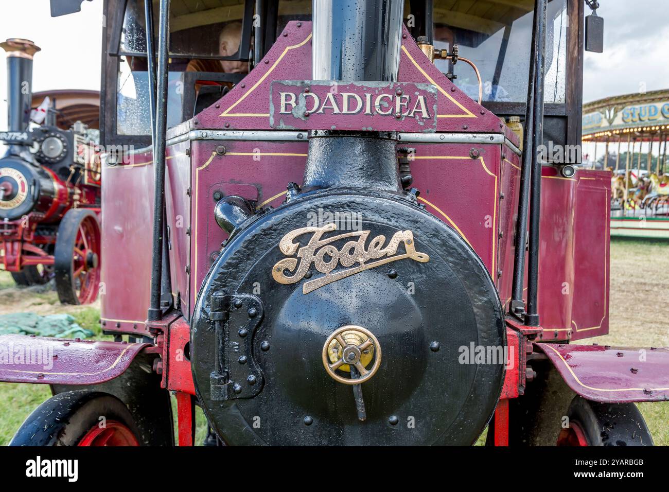 Steam Engine Rally and Country Fair Weeting Stock Photo - Alamy