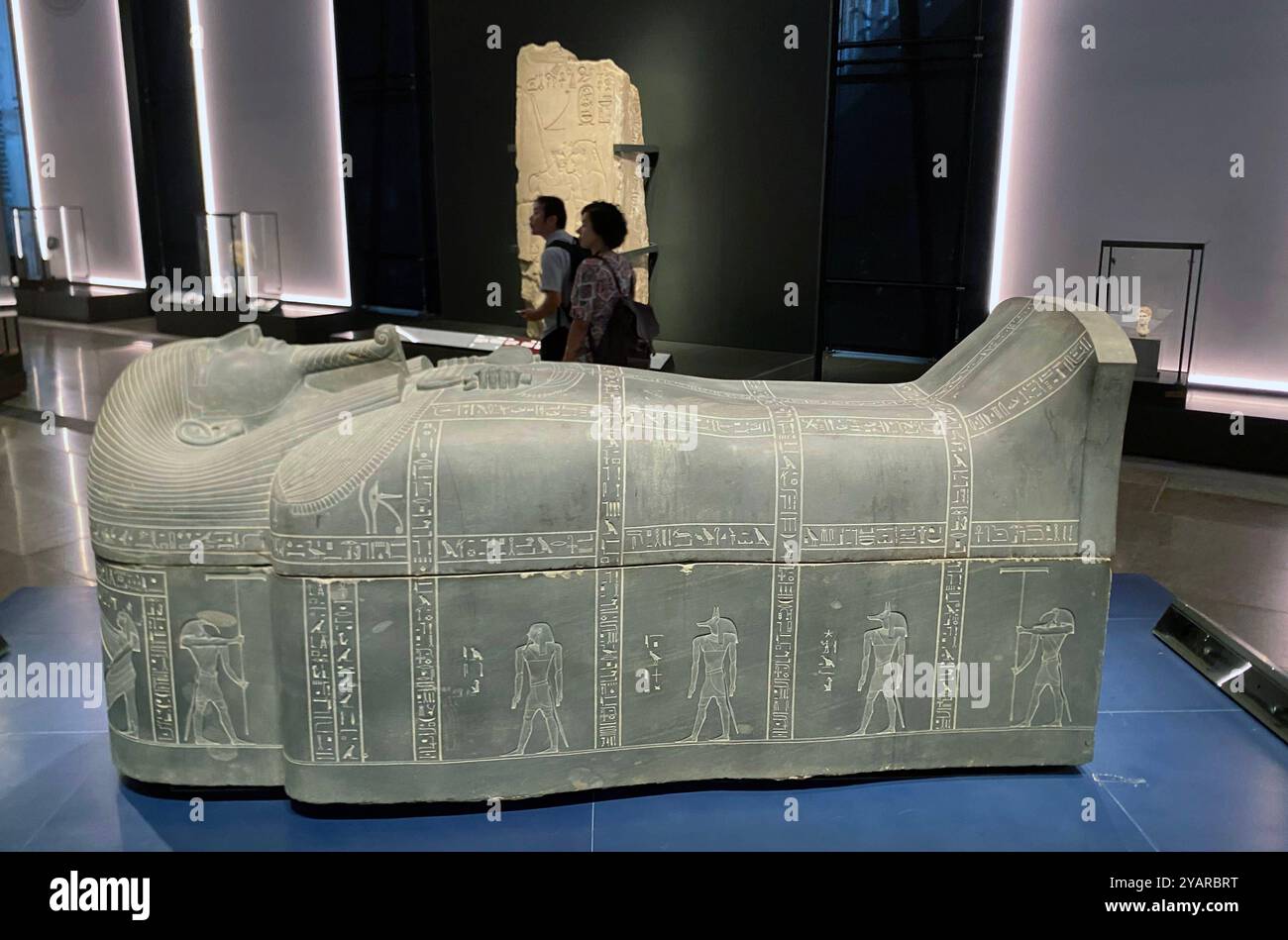 Trial operations at the Grand Egyptian Museum in Egypt Pharaonic status ...