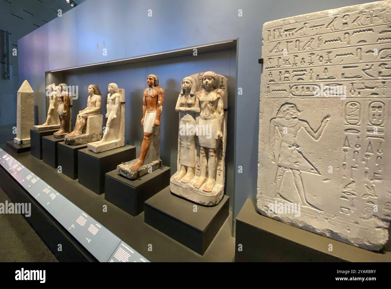 Trial operations at the Grand Egyptian Museum in Egypt Pharaonic status ...