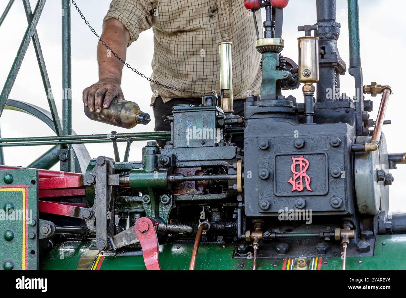 Steam Engine Rally and Country Fair Weeting Stock Photo - Alamy