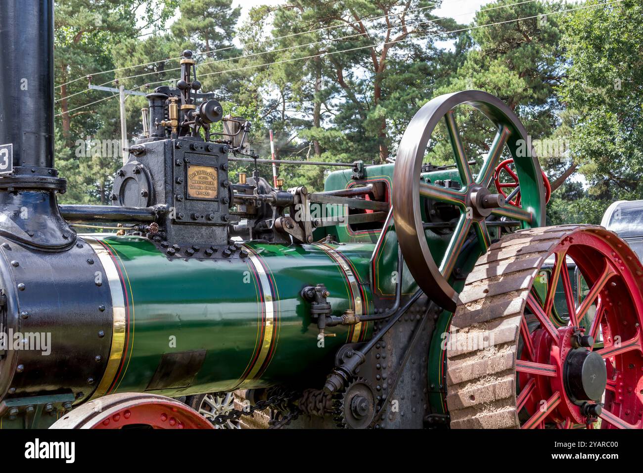 Steam Engine Rally and Country Fair Weeting Stock Photo - Alamy