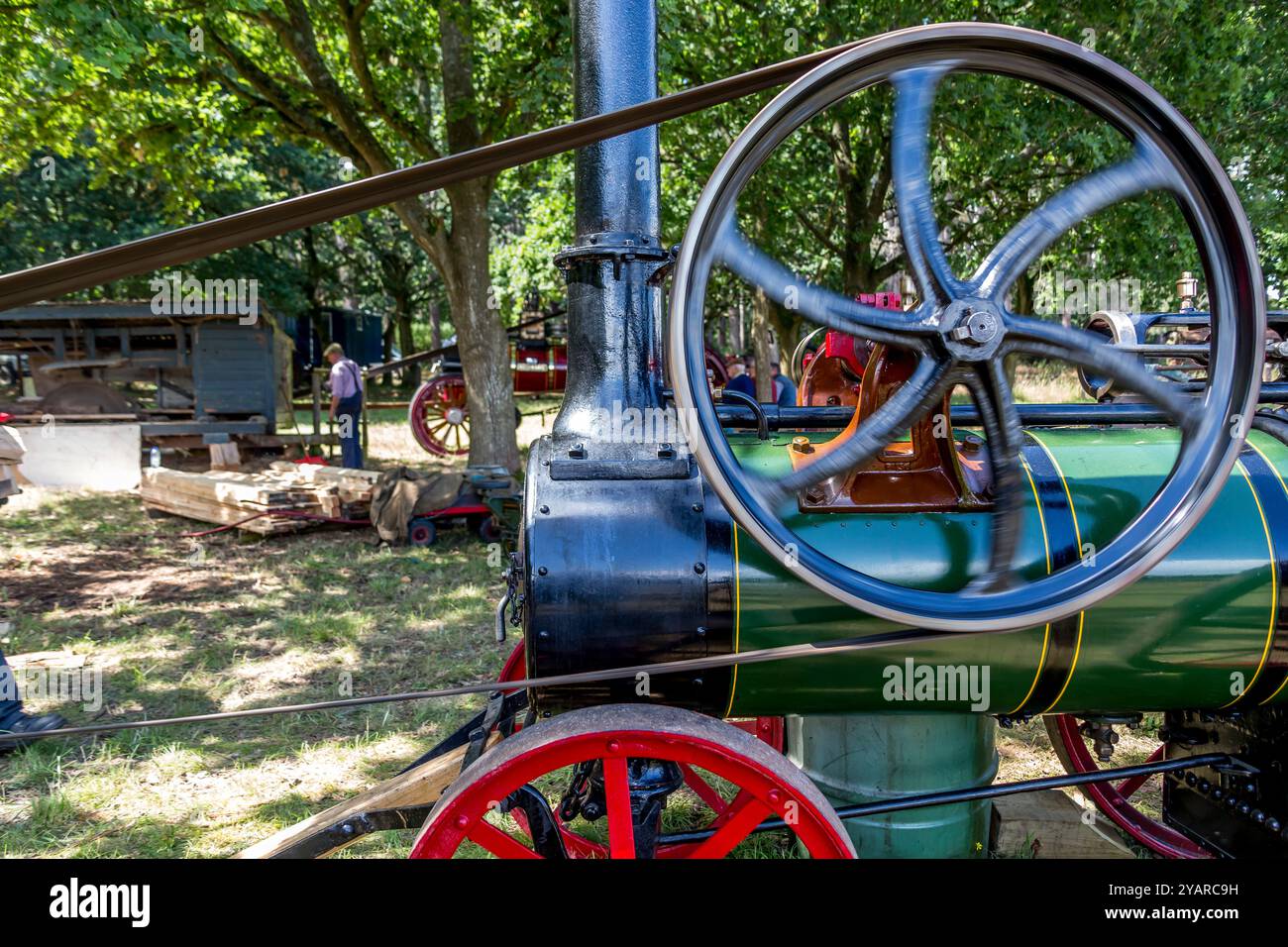 Steam Engine Rally and Country Fair Weeting Stock Photo - Alamy