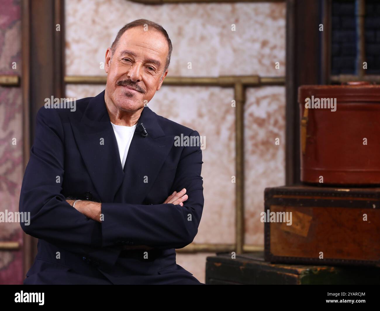 Rome, Rai studios ex Dear, TV show "Ciao maschio". In the photo ...