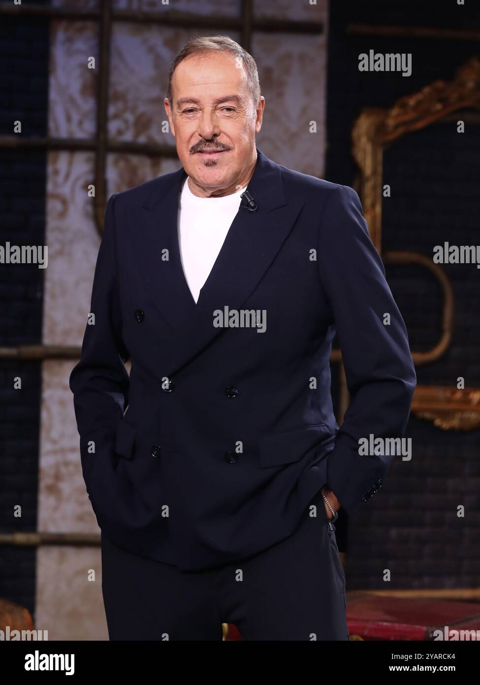 Rome, Rai studios ex Dear, TV show "Ciao maschio". In the photo ...