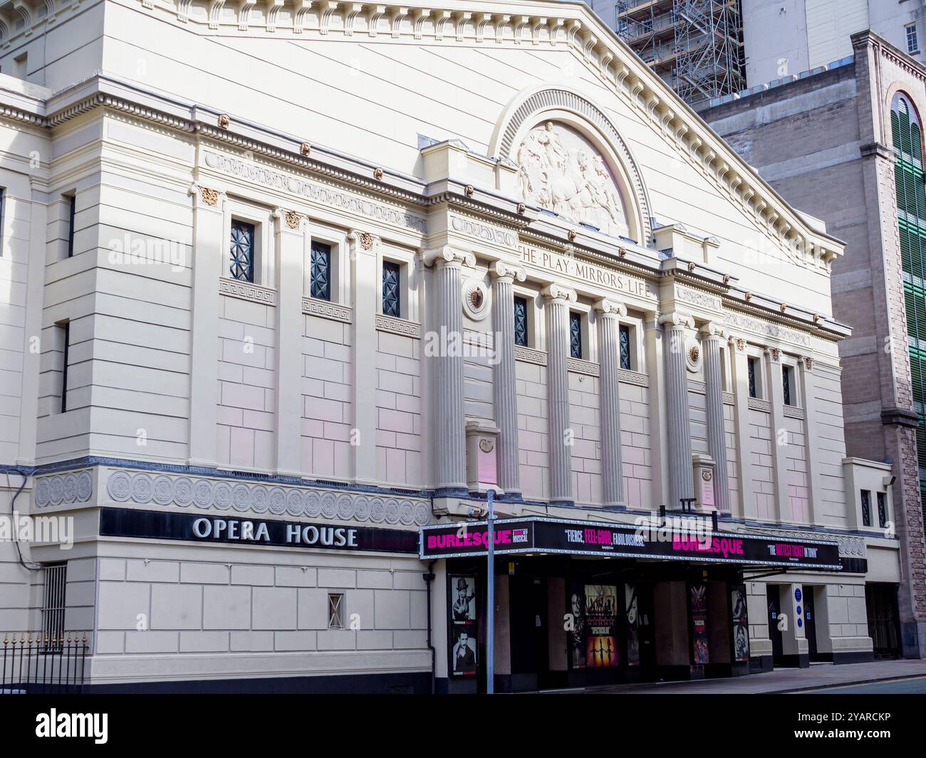 Manchester Historic opera house theater with neoclassical architecture ...