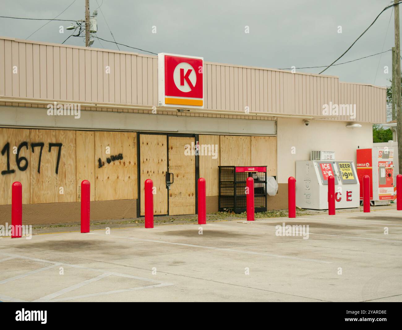 Editorial Use Only St. Petersburg, FL, USA October 10, 2024. Circle K Stores and Gas Station ...