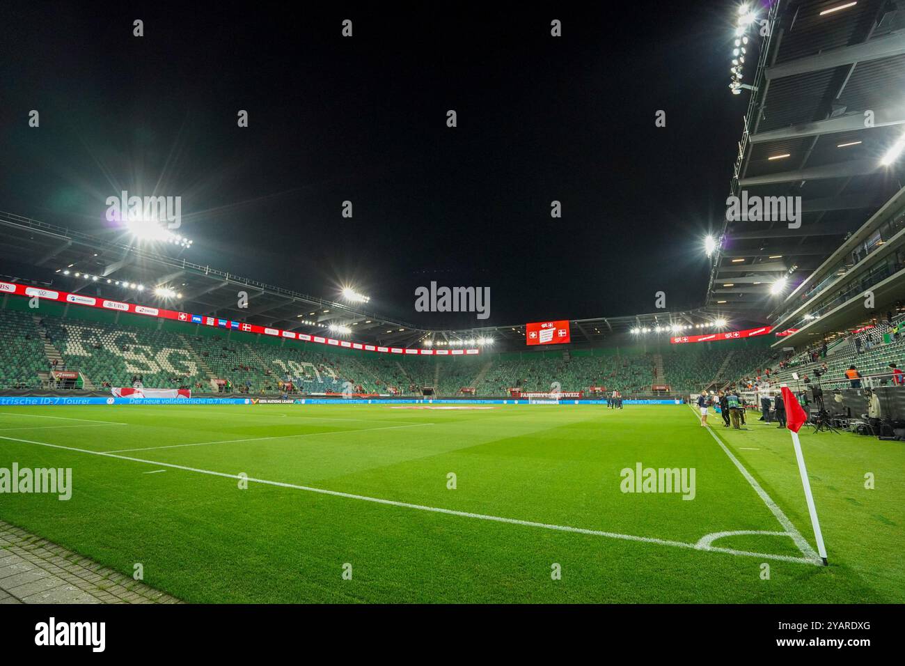 St. Gallen, Switzerland. 15th Oct, 2024. St. Gallen, Switzerland ...