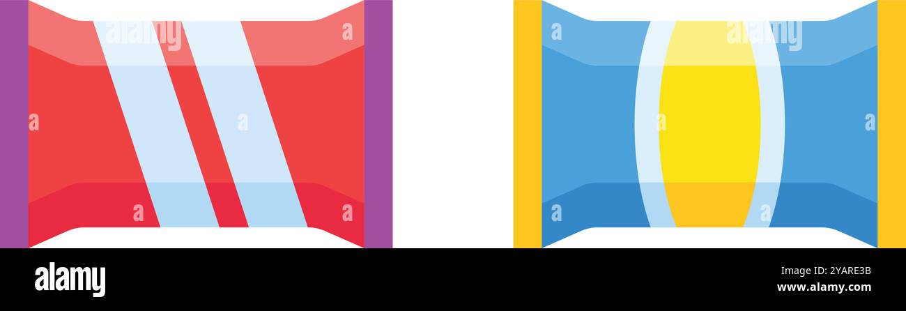 Discover vibrant flow wrap packaging options for candy bars, protein ...