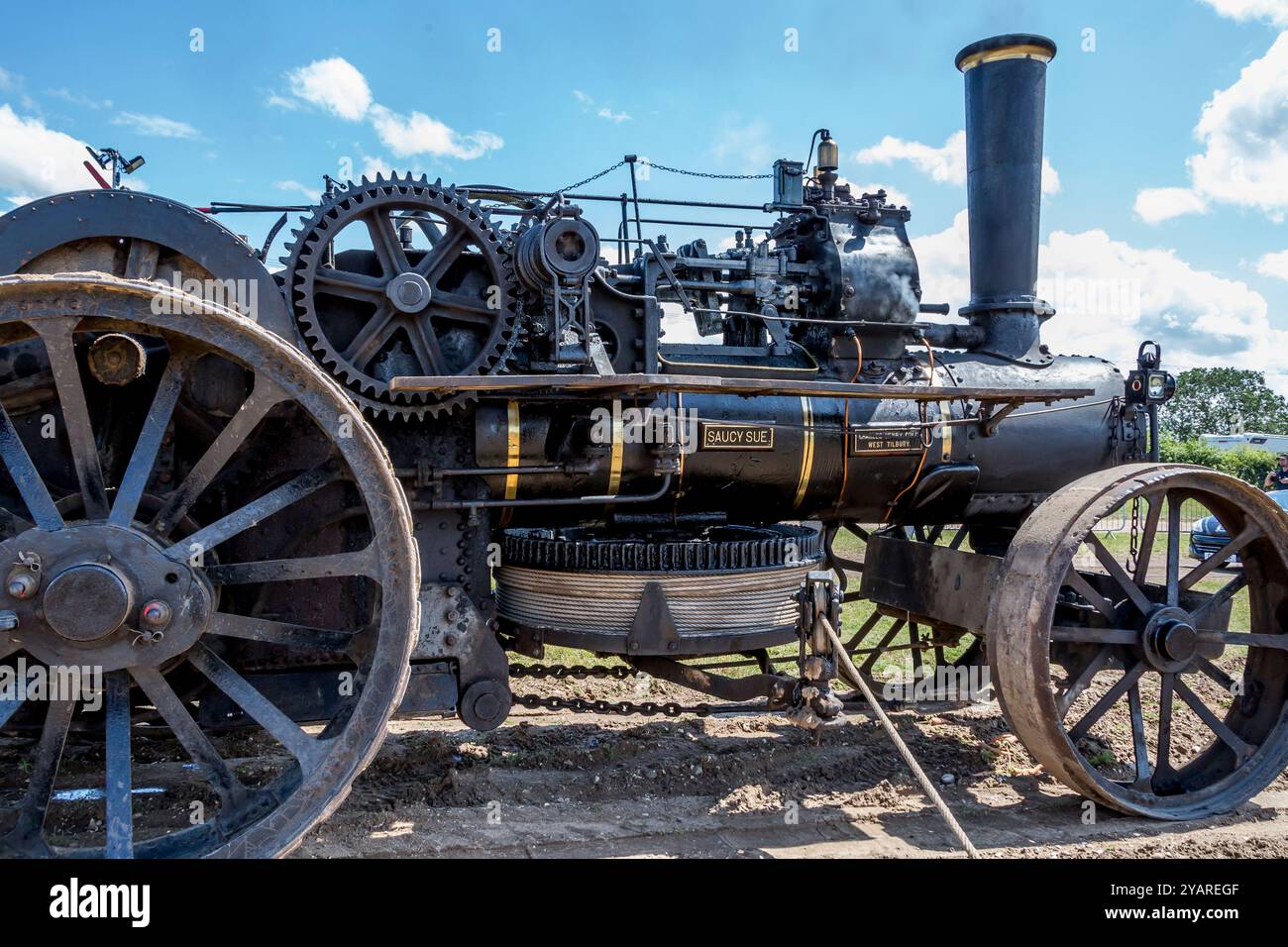 Steam Engine Rally and Country Fair Weeting Stock Photo - Alamy