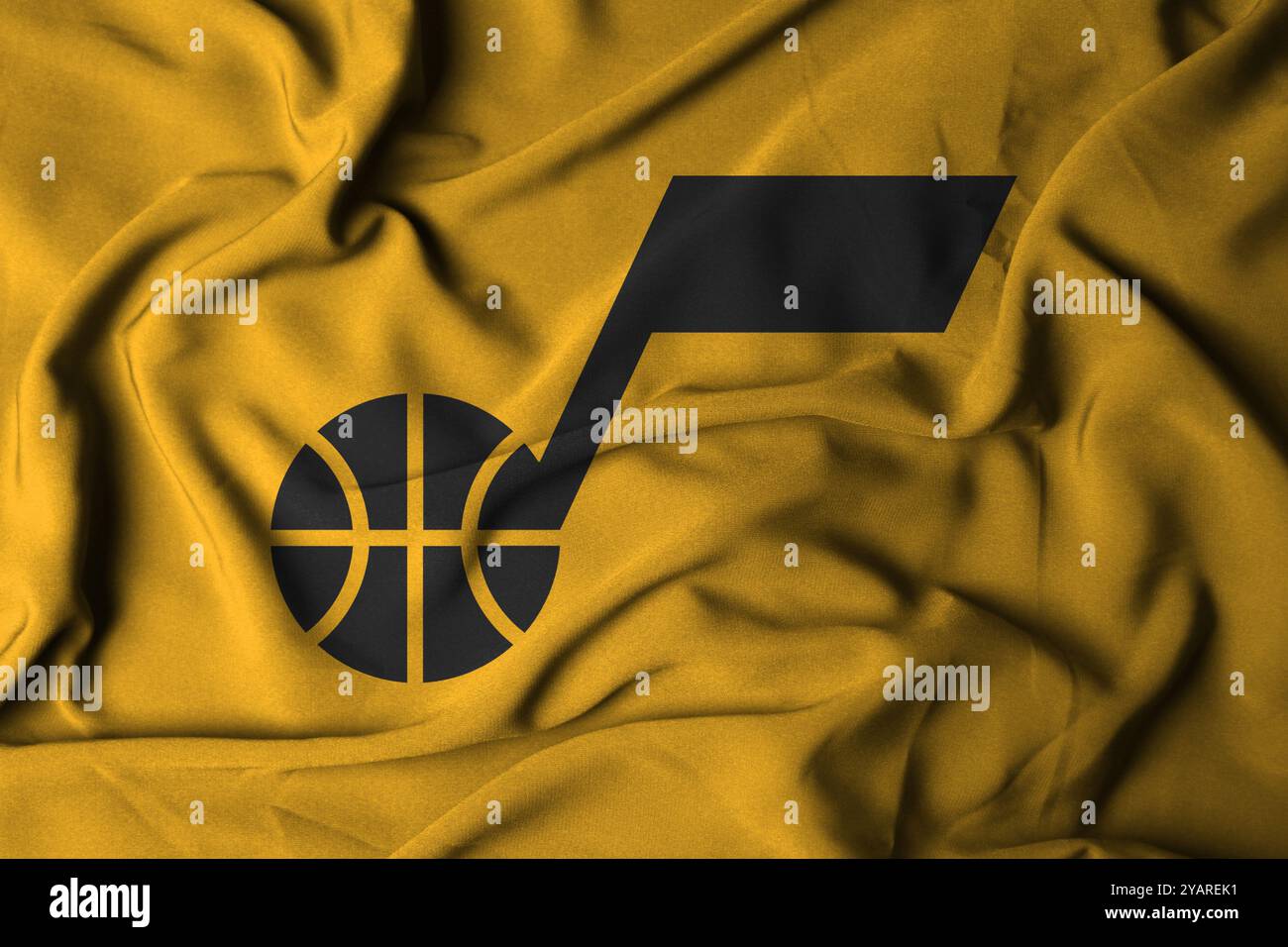 Utah jazz flag hi-res stock photography and images - Alamy