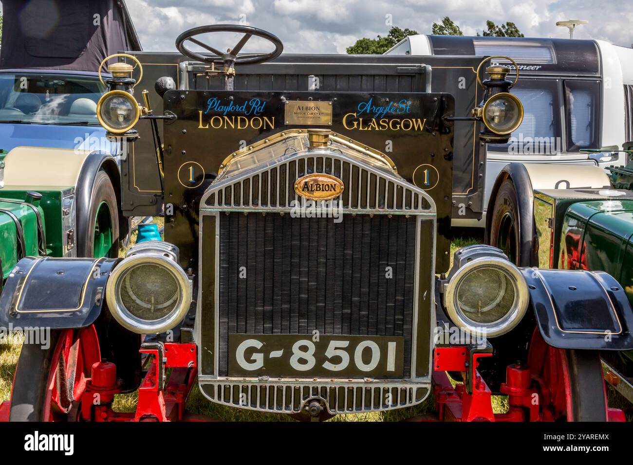 Steam Engine Rally and Country Fair Weeting Stock Photo - Alamy