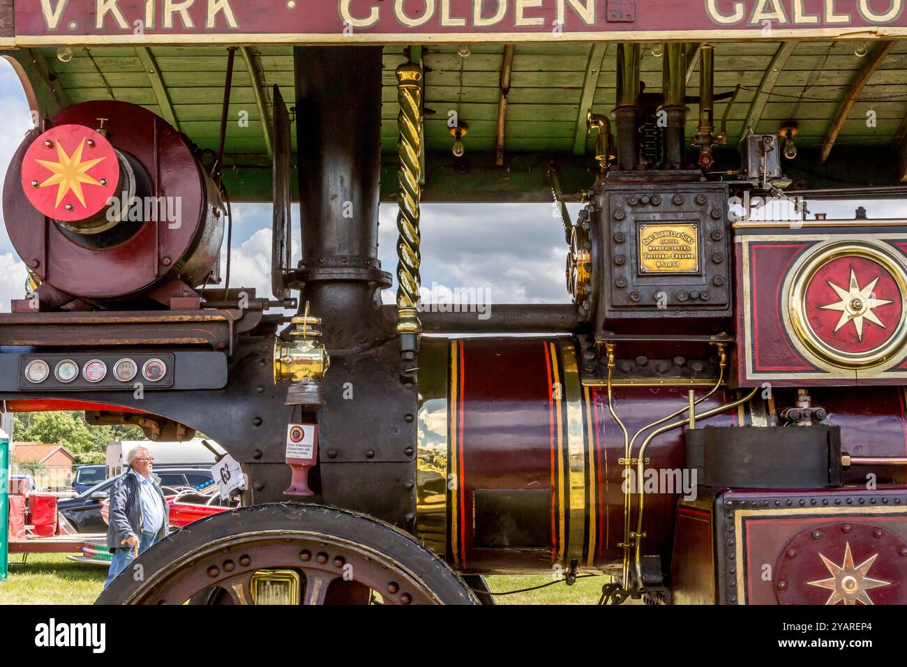 Steam Engine Rally and Country Fair Weeting Stock Photo - Alamy