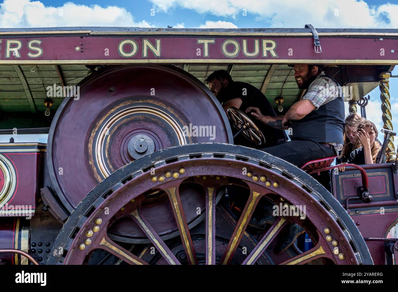 Steam Engine Rally and Country Fair Weeting Stock Photo - Alamy