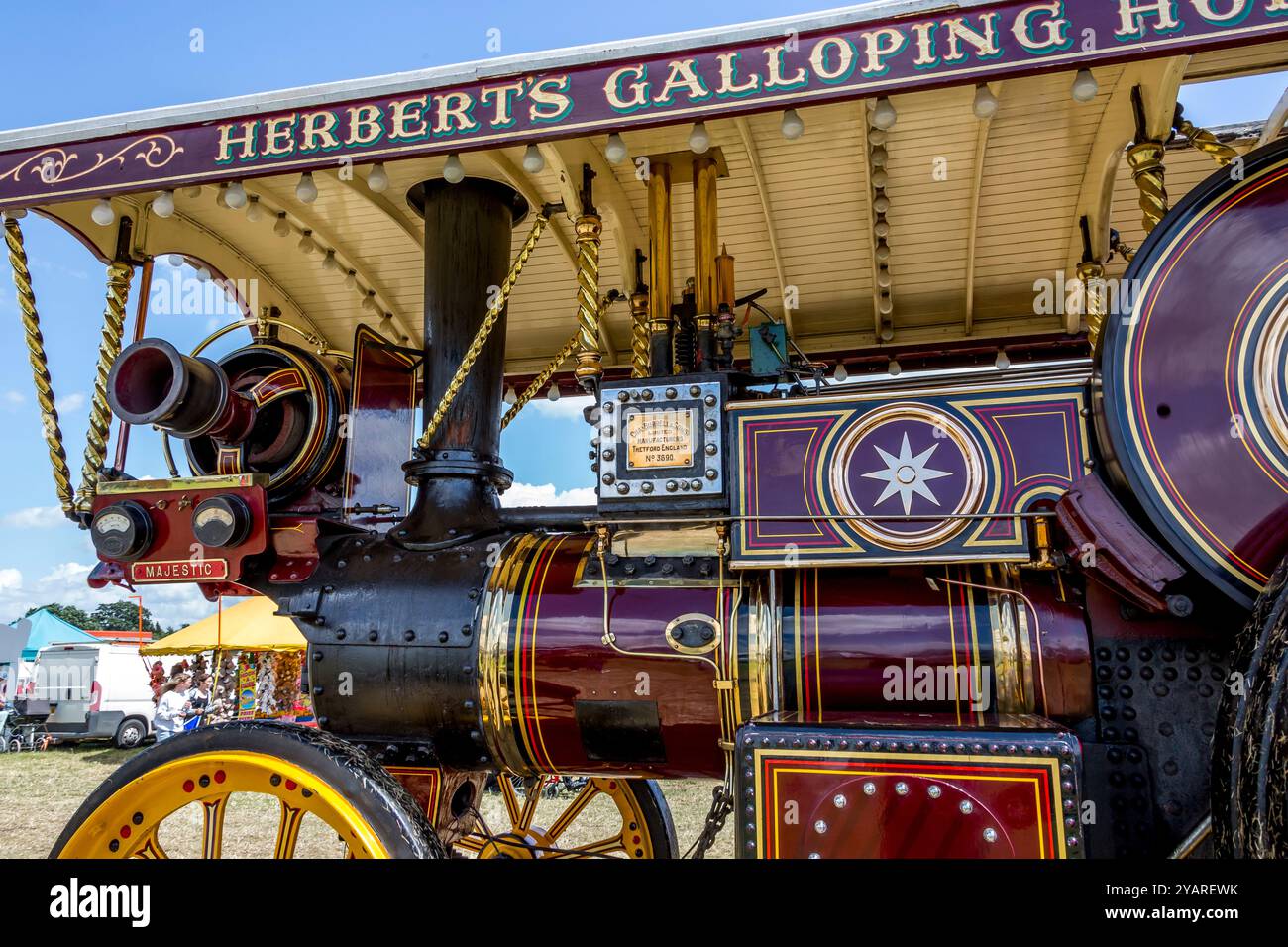 Steam Engine Rally and Country Fair Weeting Stock Photo - Alamy