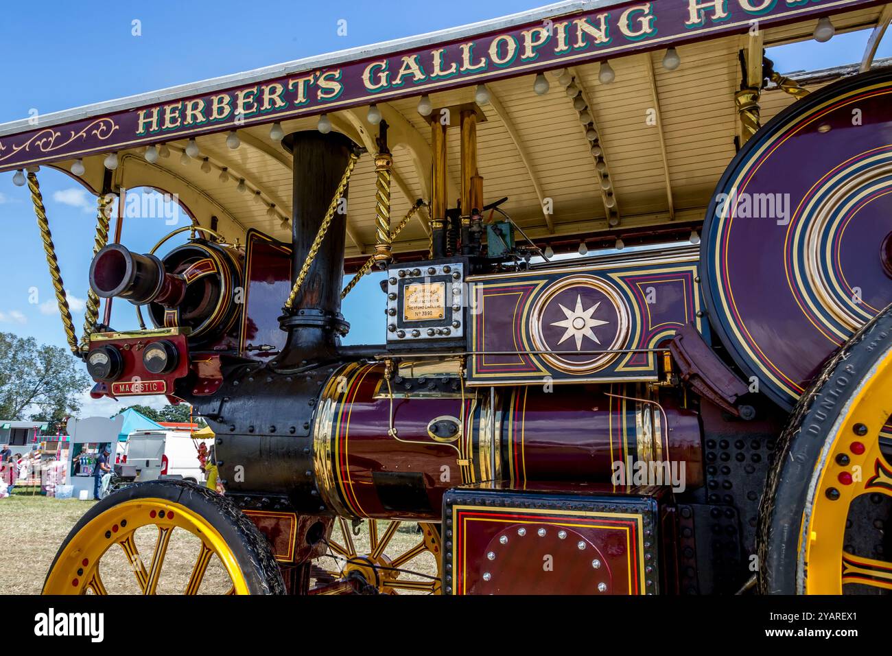 Steam Engine Rally and Country Fair Weeting Stock Photo - Alamy