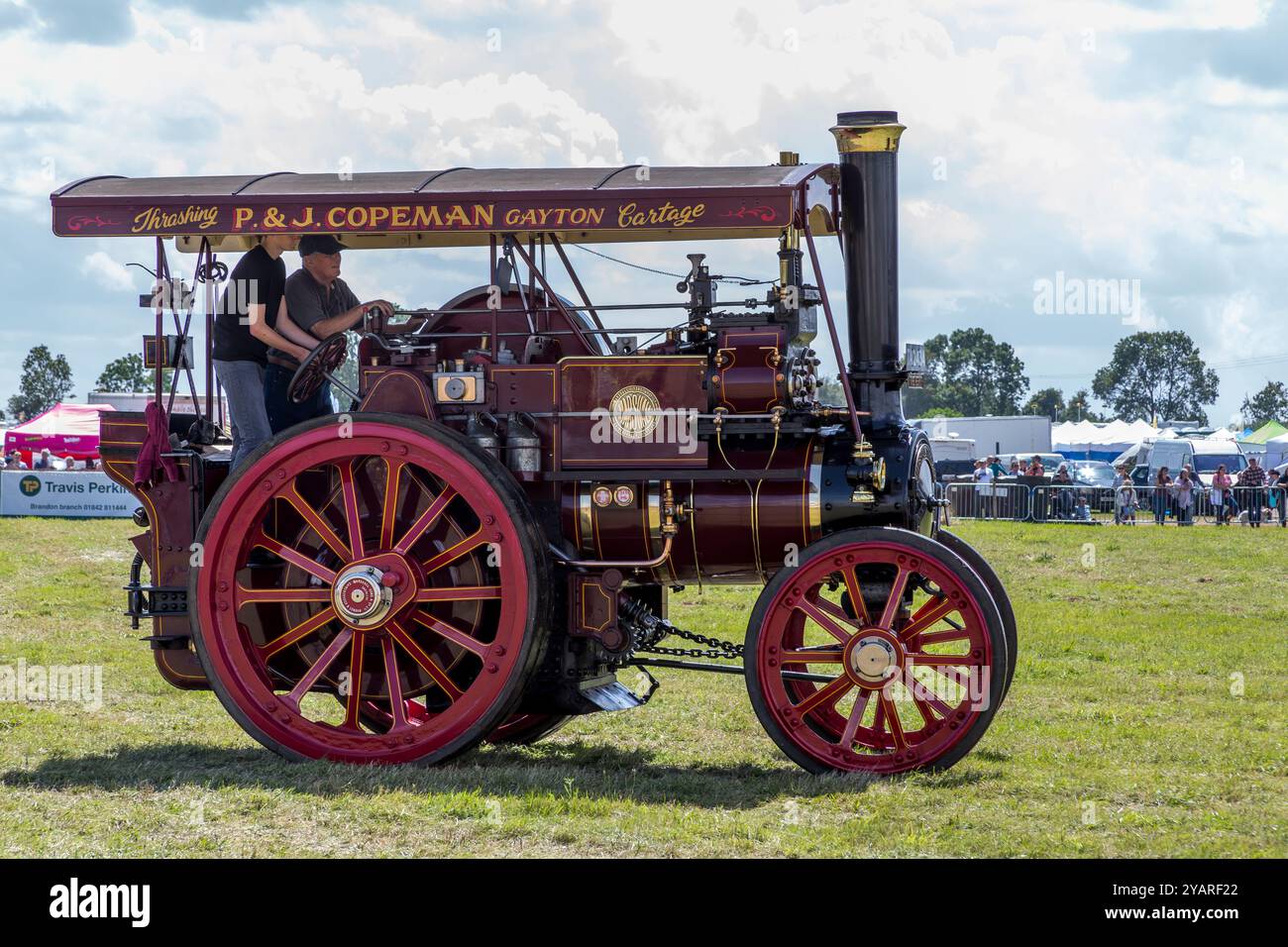 Steam Engine Rally and Country Fair Weeting Stock Photo - Alamy