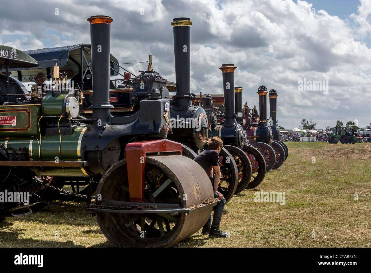 Steam Engine Rally and Country Fair Weeting Stock Photo - Alamy