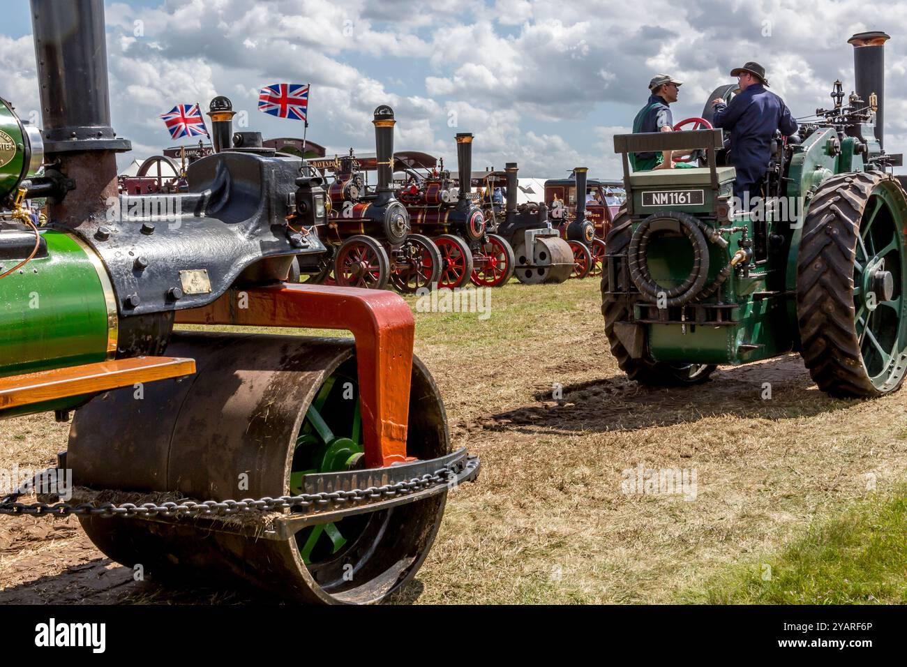 Steam Engine Rally and Country Fair Weeting Stock Photo - Alamy