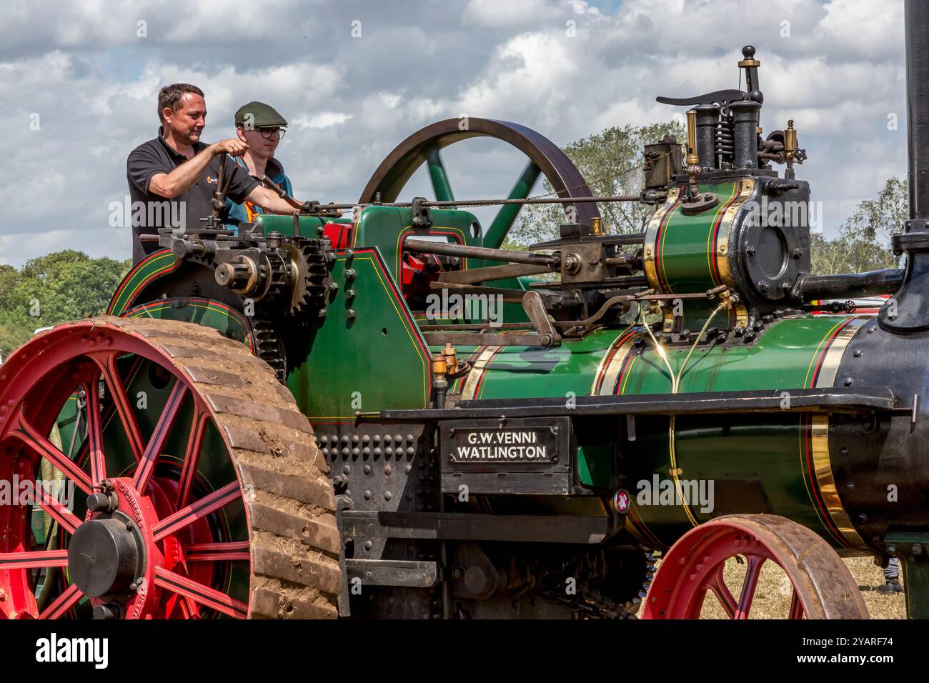 Steam Engine Rally and Country Fair Weeting Stock Photo - Alamy