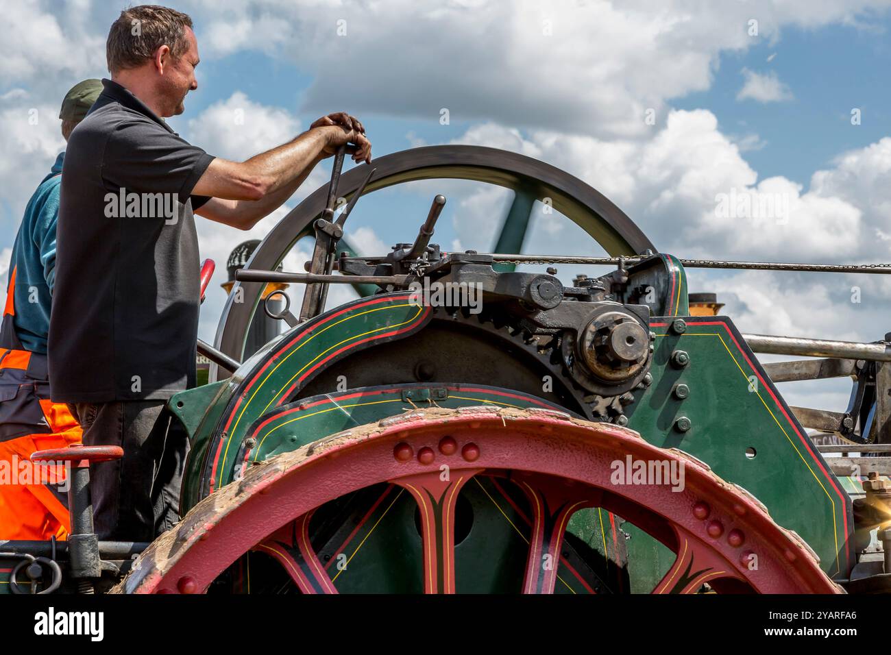 Steam Engine Rally and Country Fair Weeting Stock Photo - Alamy