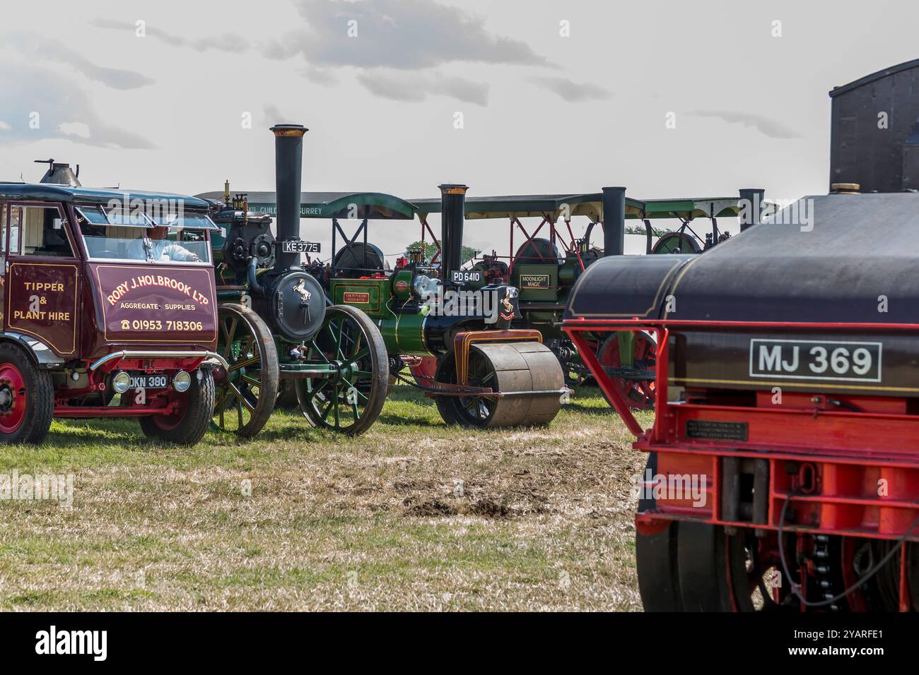 Steam Engine Rally and Country Fair Weeting Stock Photo - Alamy