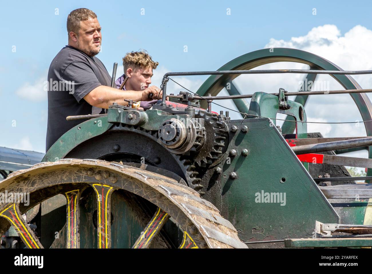 Steam Engine Rally and Country Fair Weeting Stock Photo - Alamy