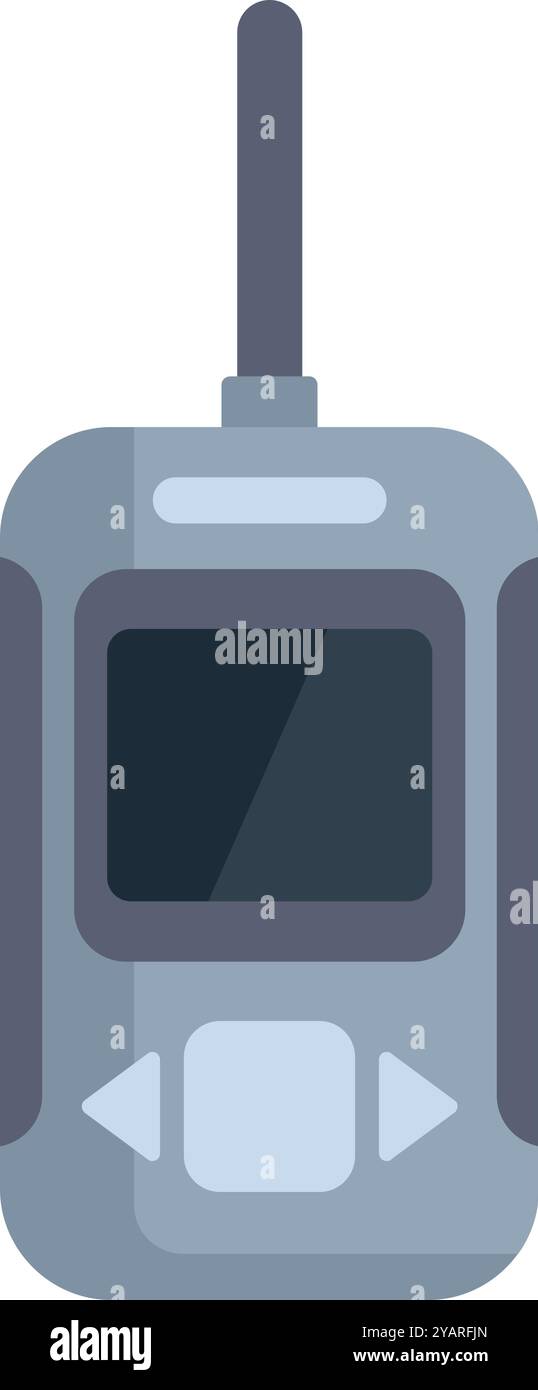 Remote control with antenna for controlling toys featuring buttons and ...