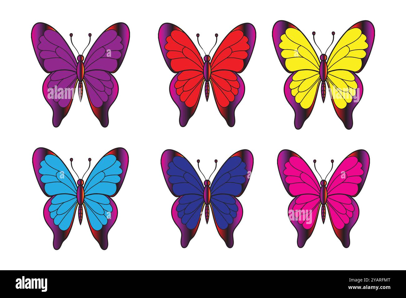 Colorful origami decor on Stock Vector Images - Alamy