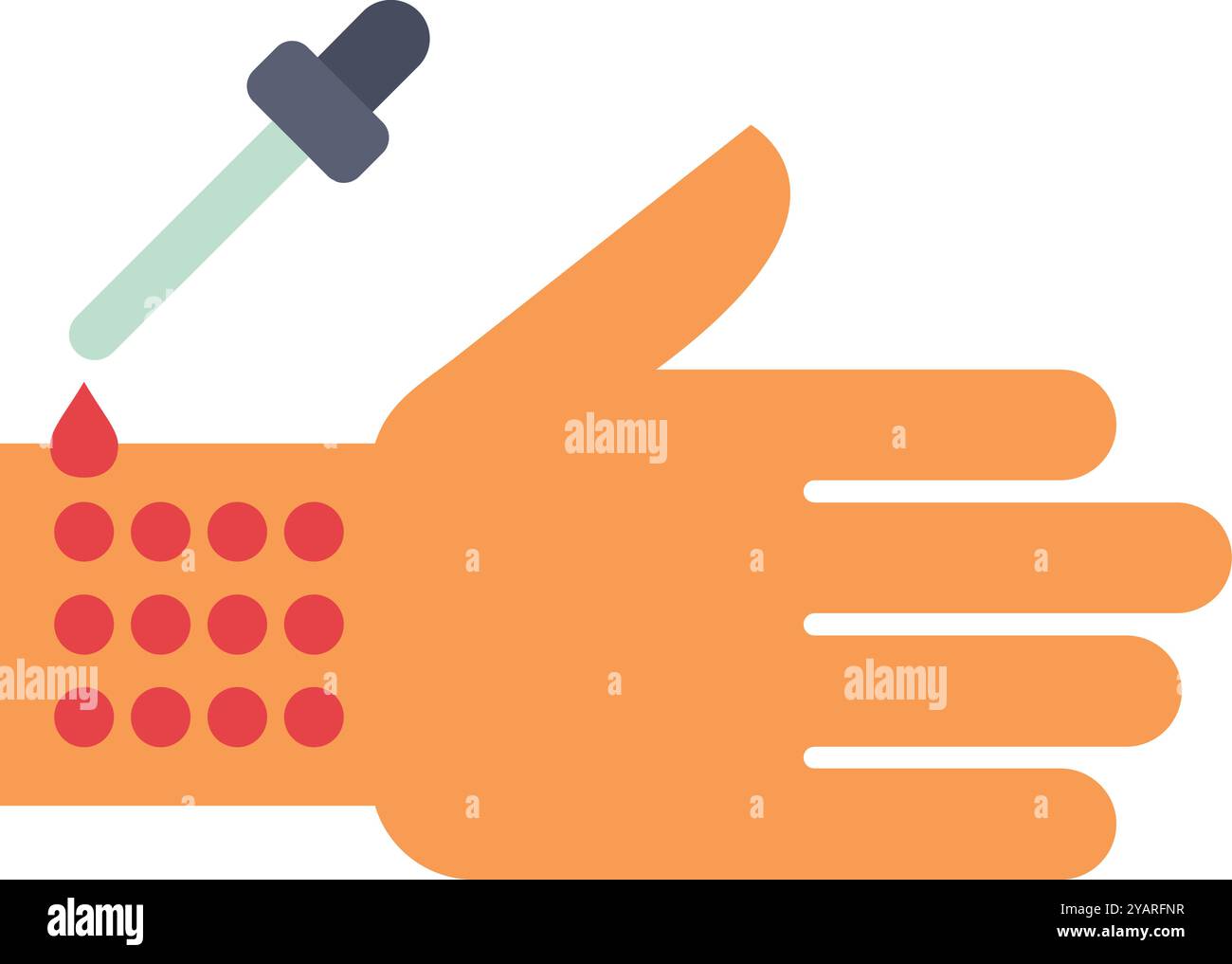 Applying ointment on injury Cut Out Stock Images & Pictures - Alamy