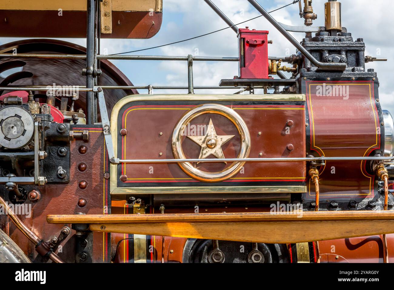 Steam Engine Rally and Country Fair Weeting Stock Photo - Alamy
