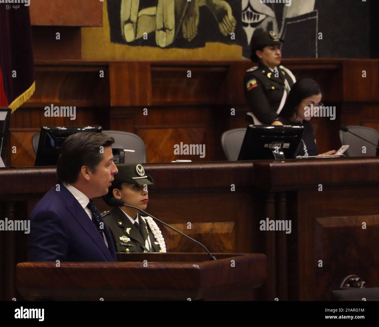 POSSESSION SUPER COMPANIES Quito, Tuesday, October 15, 2024 President ...