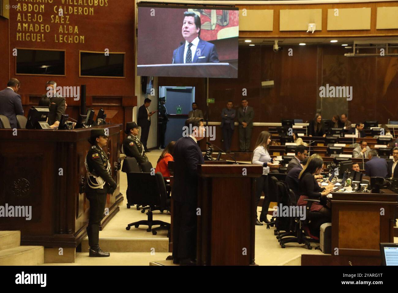 POSSESSION SUPER COMPANIES Quito, Tuesday, October 15, 2024 President ...