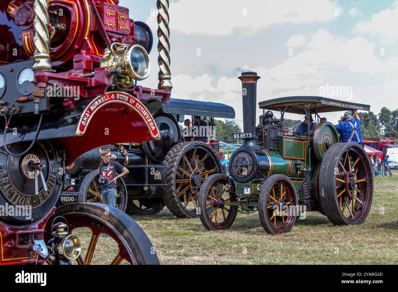 Steam Engine Rally and Country Fair Weeting Stock Photo - Alamy