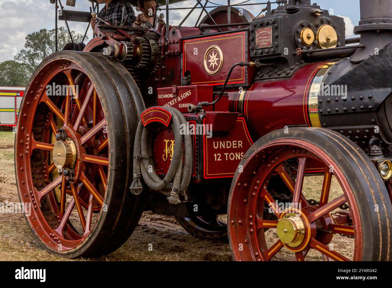 Steam Engine Rally and Country Fair Weeting Stock Photo - Alamy
