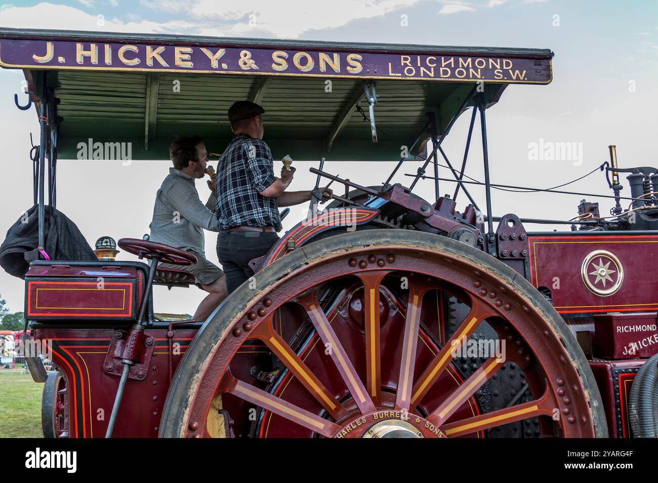 Steam Engine Rally and Country Fair Weeting Stock Photo - Alamy