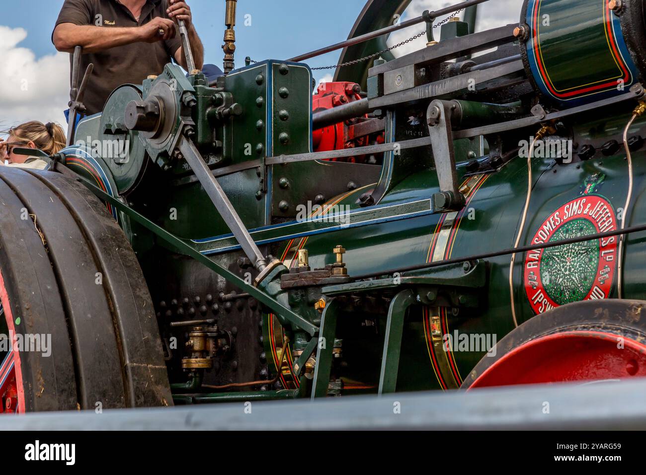 Steam Engine Rally and Country Fair Weeting Stock Photo - Alamy
