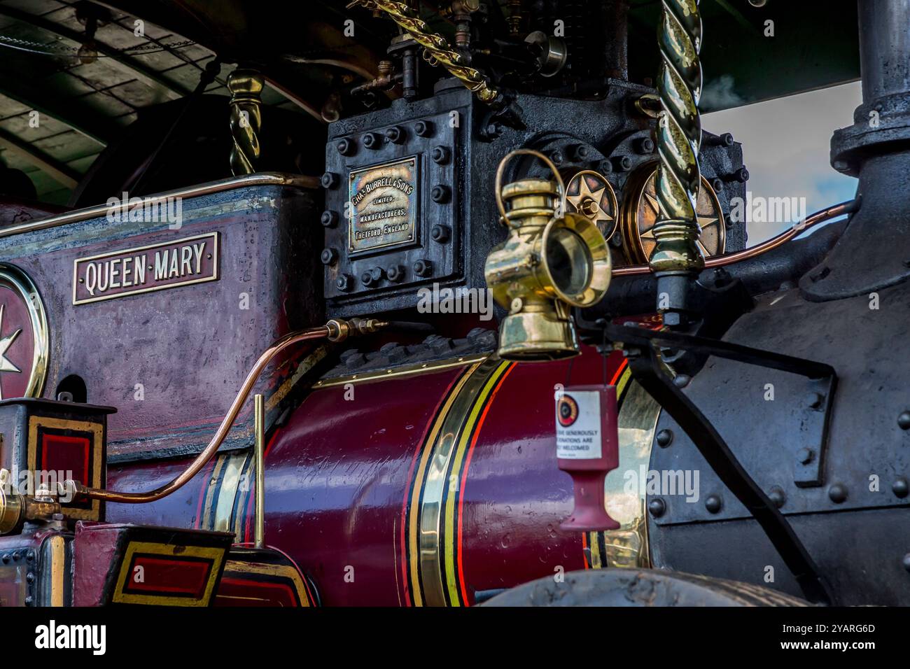 Steam Engine Rally and Country Fair Weeting Stock Photo - Alamy