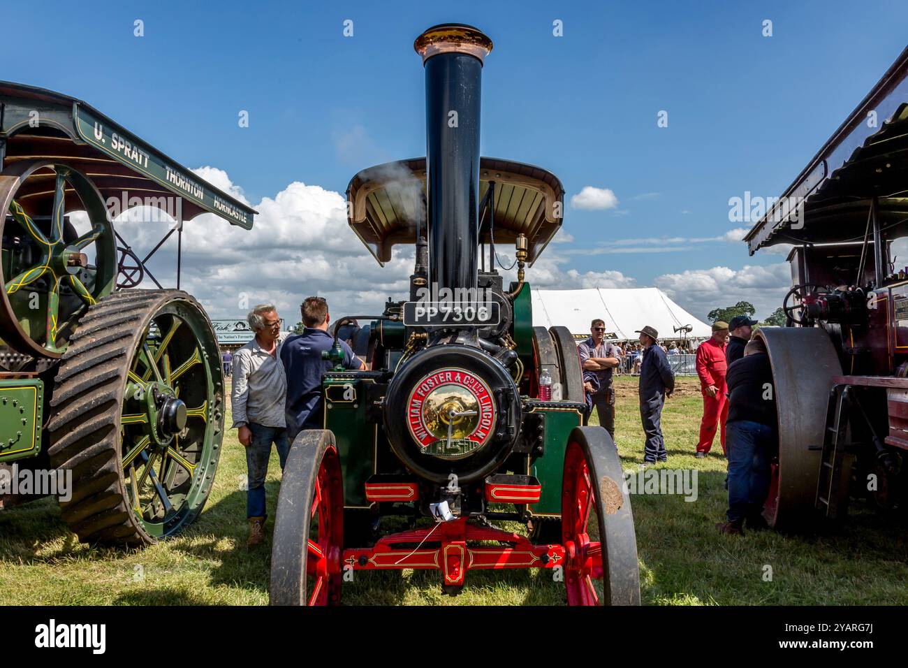 Steam Engine Rally and Country Fair Weeting Stock Photo - Alamy