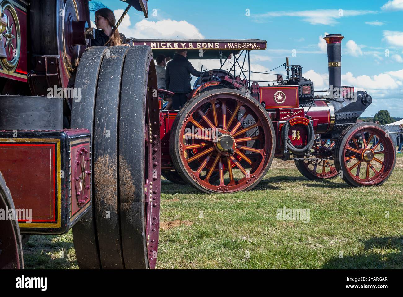 Steam Engine Rally and Country Fair Weeting Stock Photo - Alamy