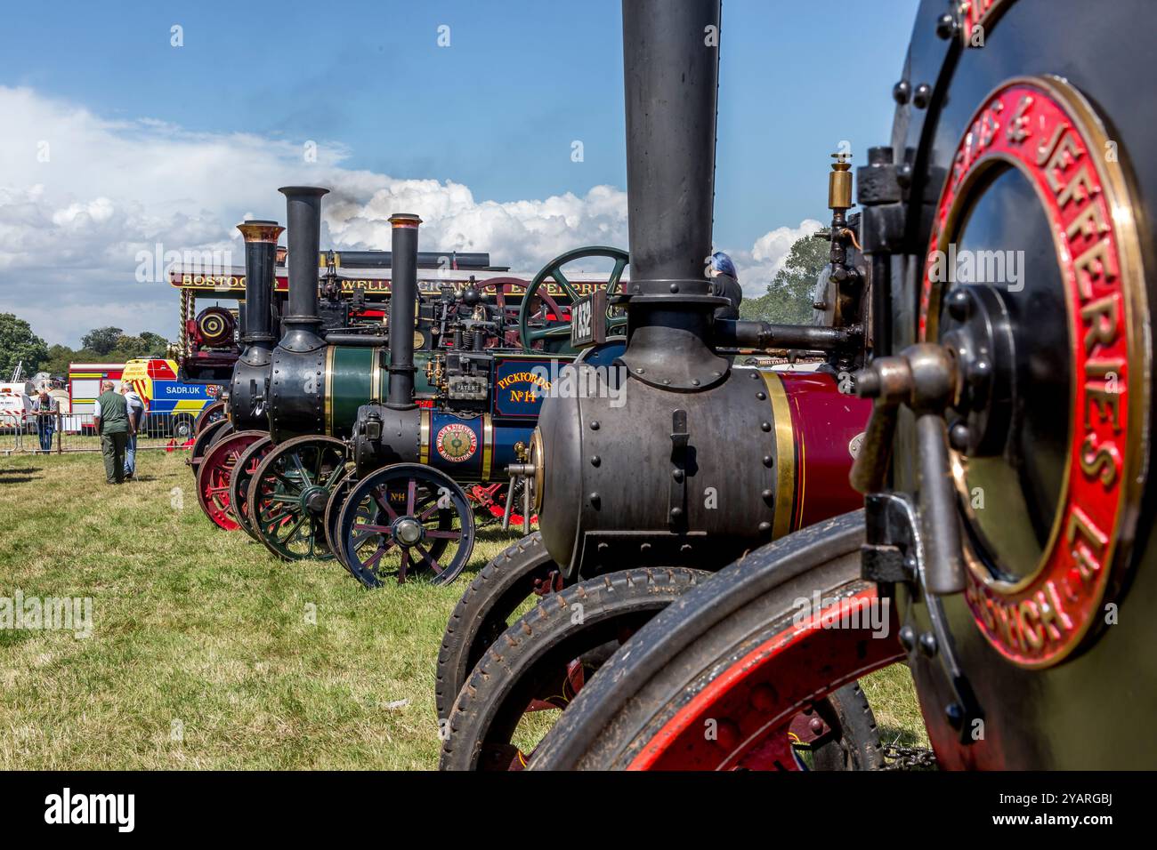 Steam Engine Rally and Country Fair Weeting Stock Photo - Alamy