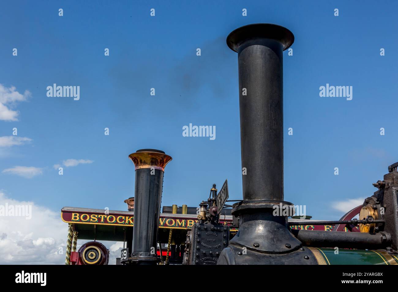 Steam Engine Rally and Country Fair Weeting Stock Photo - Alamy