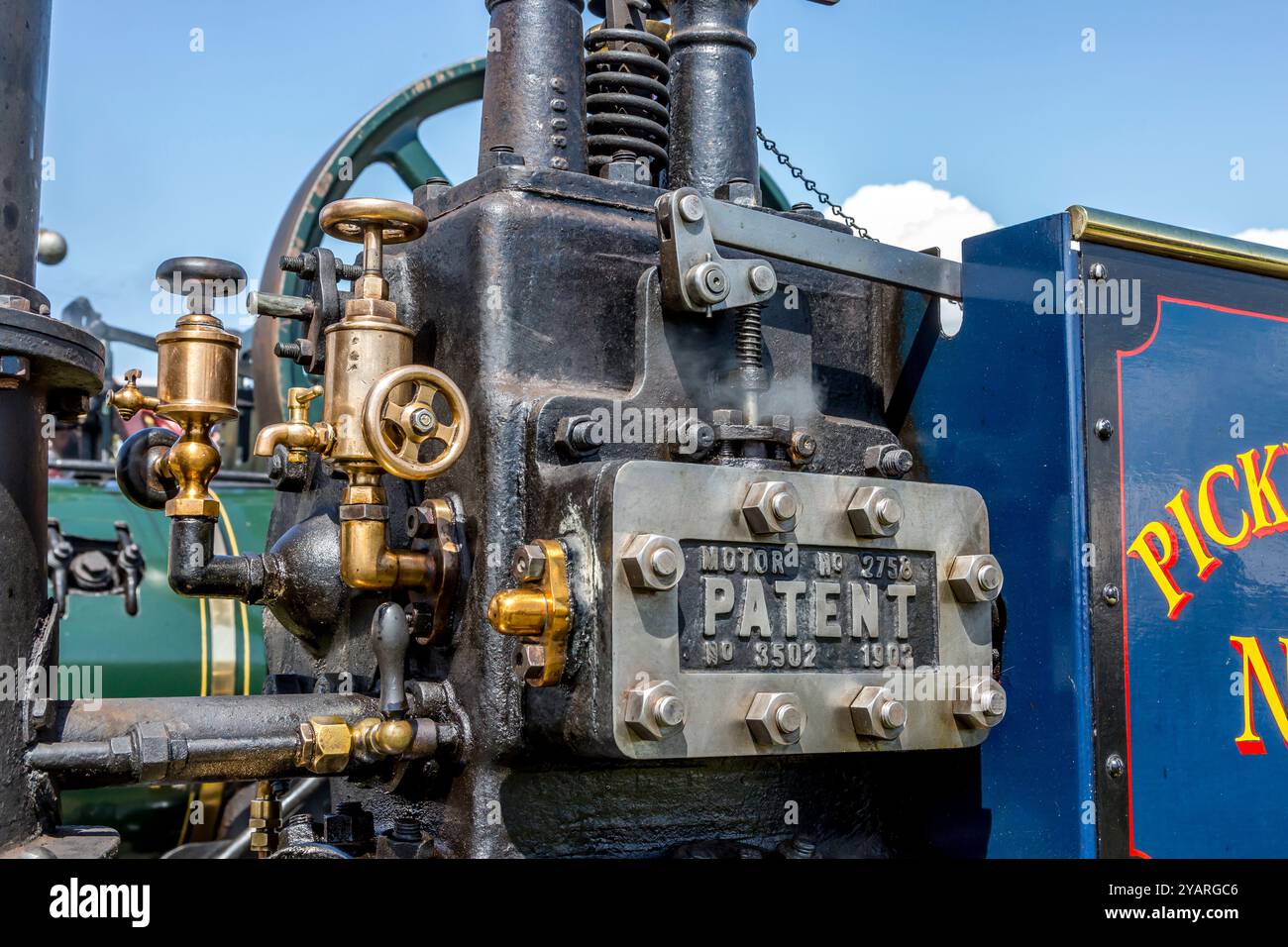 Steam Engine Rally and Country Fair Weeting Stock Photo - Alamy