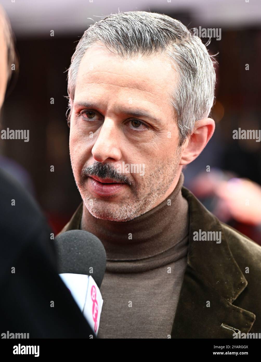 LONDON, ENGLAND: 15th October 2024: Jeremy Strong attends "The ...