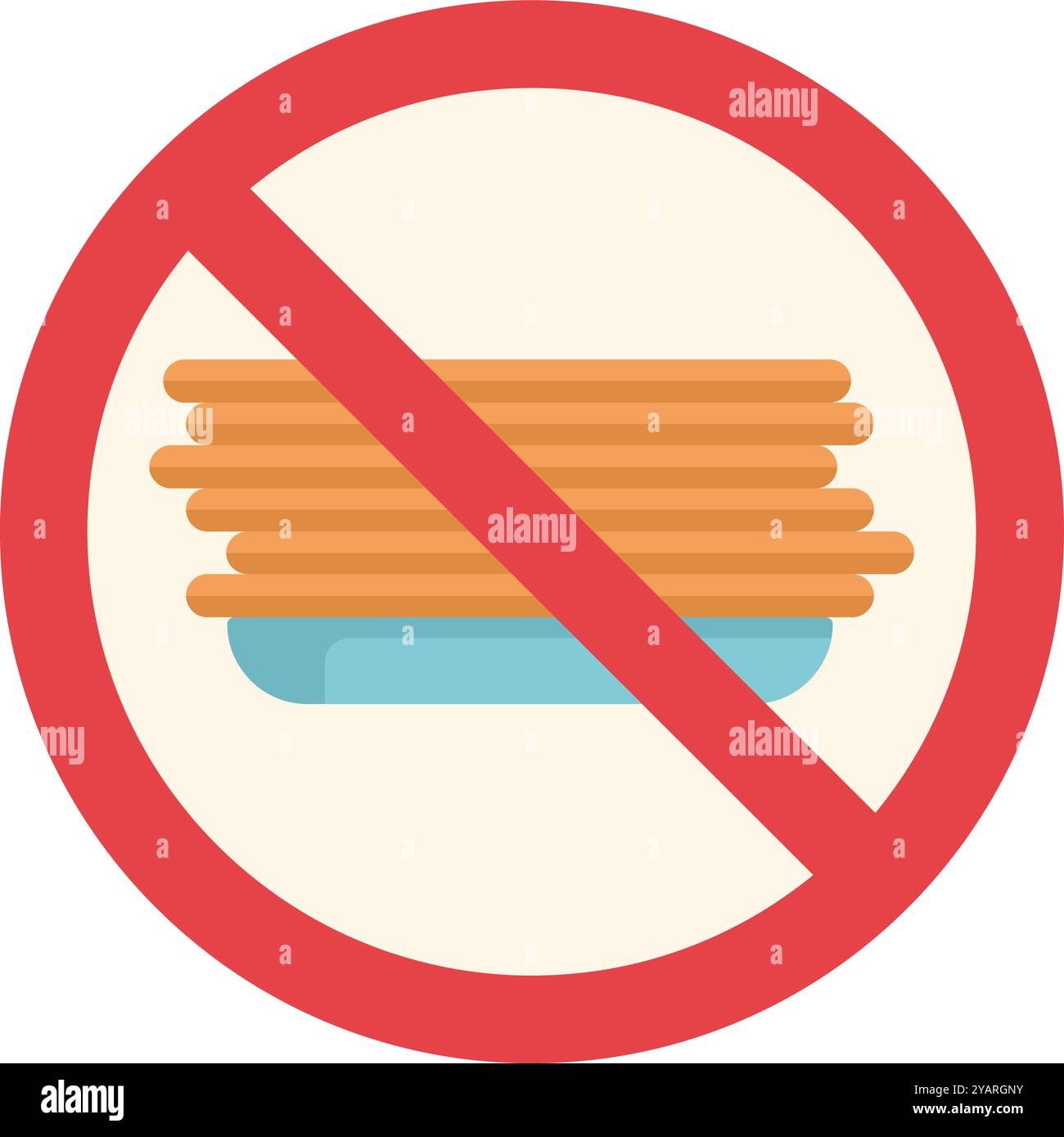 Food restriction graphic Stock Vector Images - Alamy