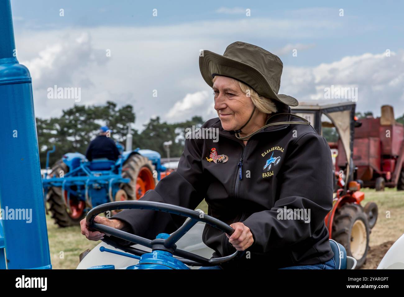 Steam Engine Rally and Country Fair Weeting Stock Photo - Alamy