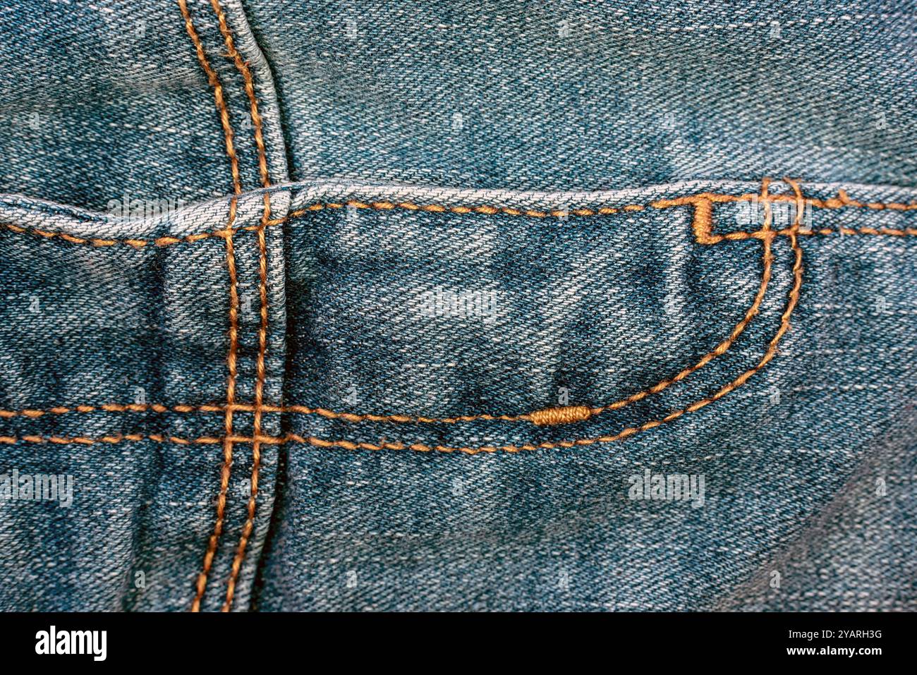 Jeans texture with seams close-up. Denim background. Seam Stock Photo ...