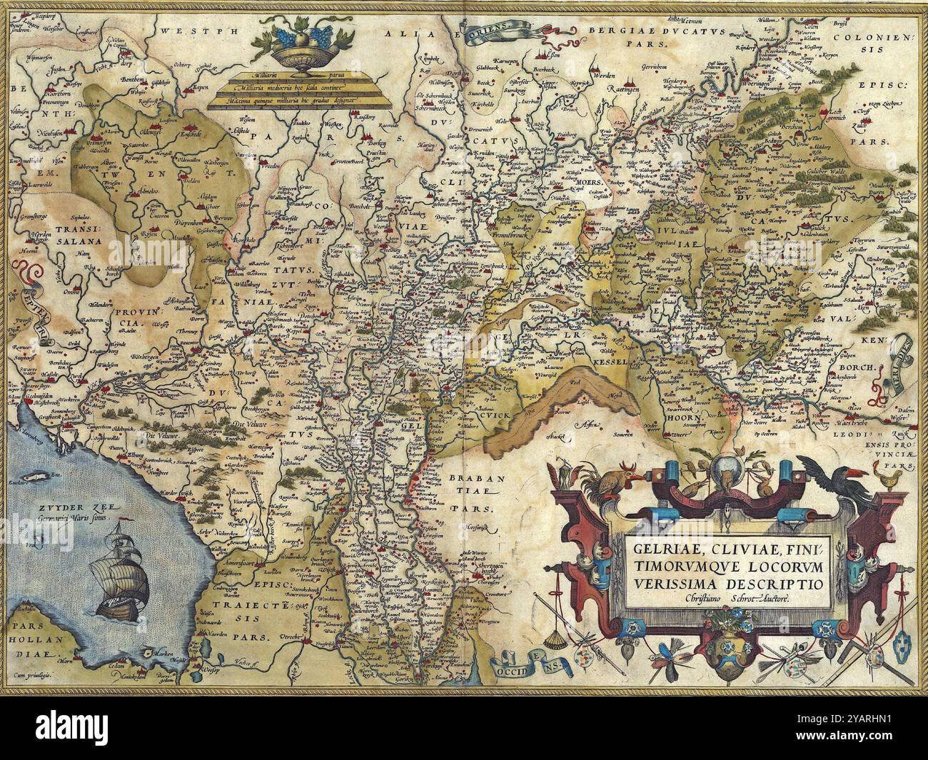 Vintage map of cologne hi-res stock photography and images - Alamy