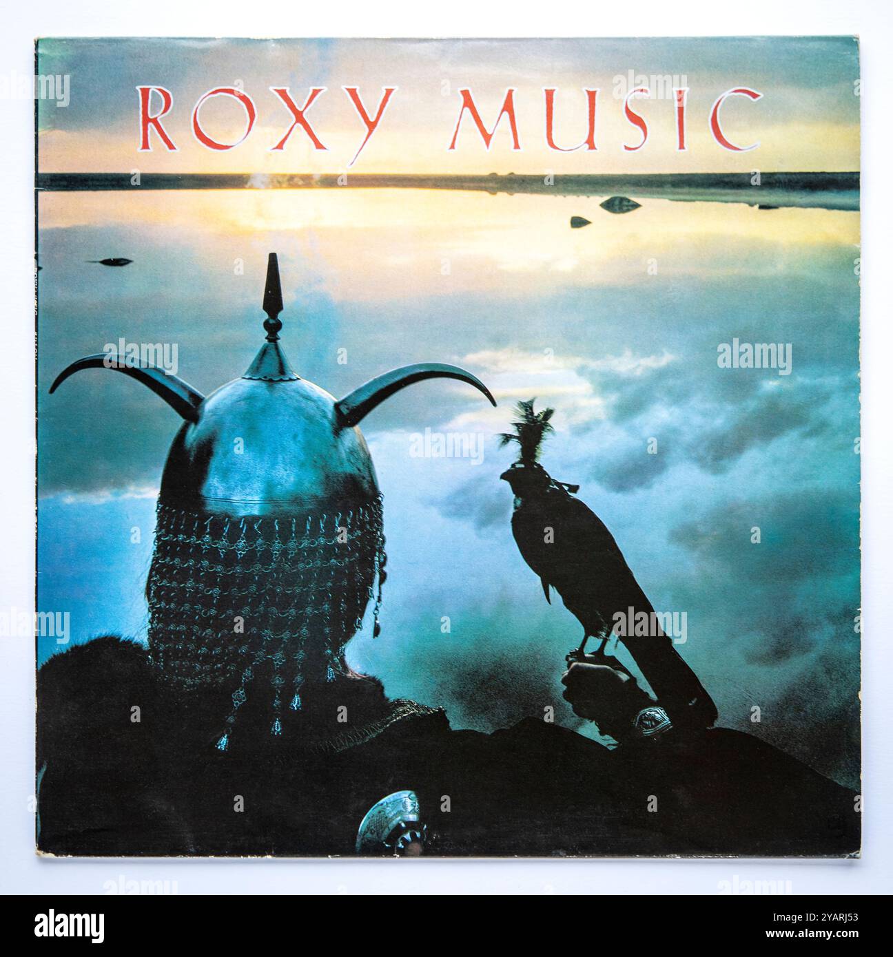 LP cover of Avalon, the eighth studio album by Roxy Music, which was released in 1982 Stock ...